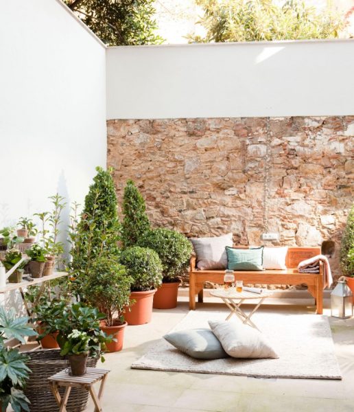 Cómo Decorar Un Patio Exterior con Poco Dinero ️
