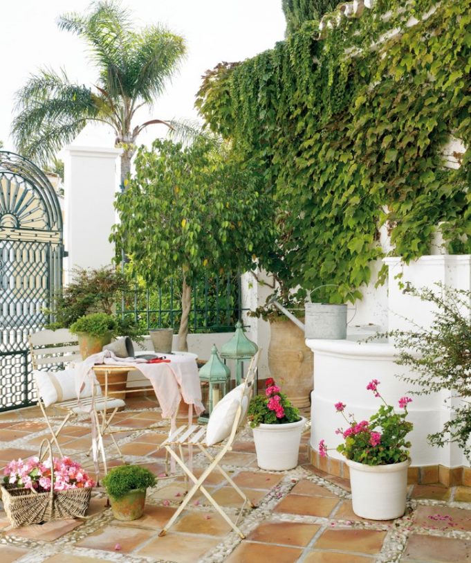 Cómo Decorar Un Patio Exterior con Poco Dinero ️