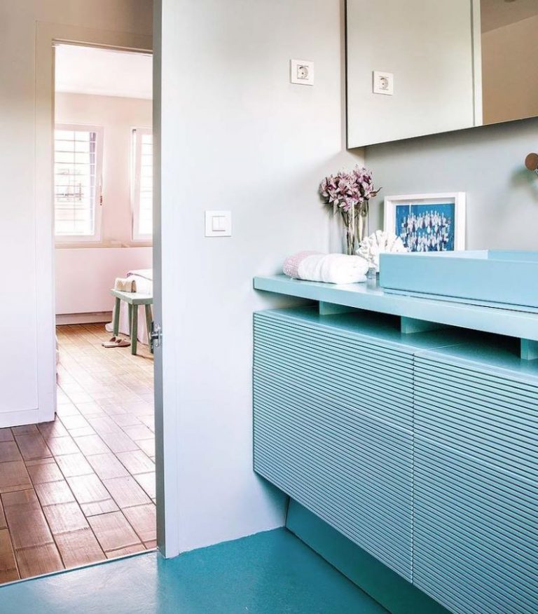 30 】 Ideas de Decoración para Baños Azules ️